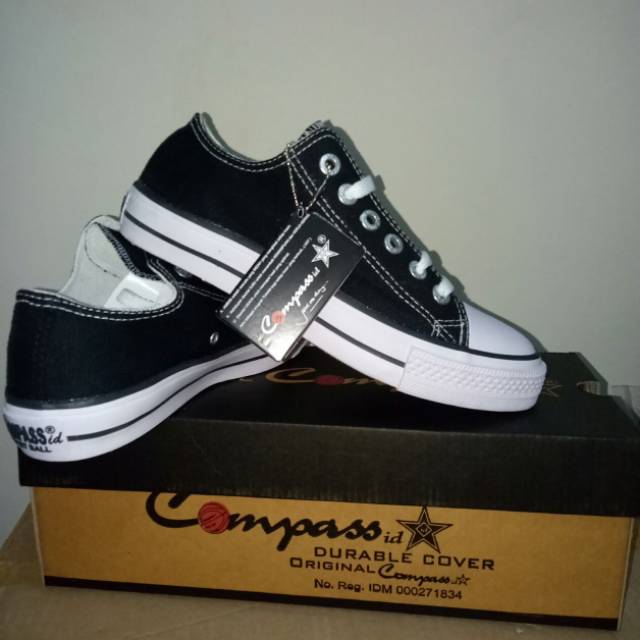 Jual Compass shoes/ sepatu kompas/ sepatu compass/sepatu sekolah gratis ...
