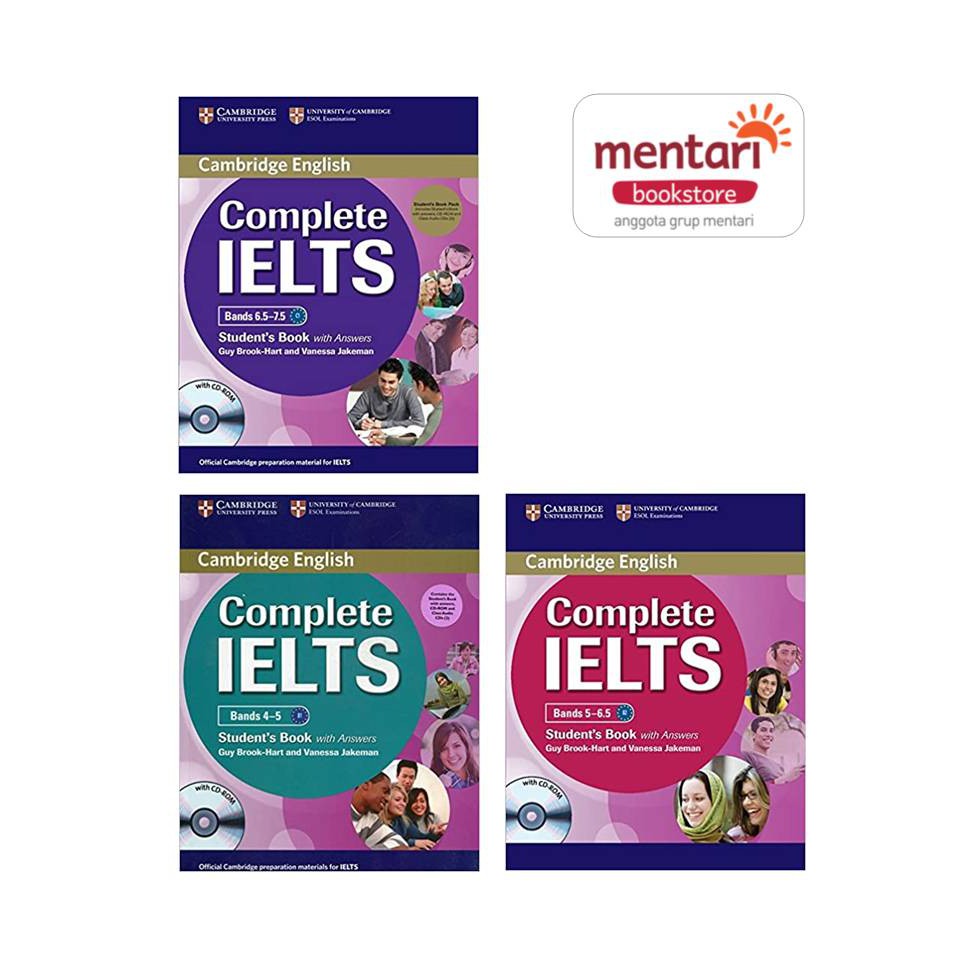 Jual Complete IELTS with Student Pack (Student Book with Answer & CD ...