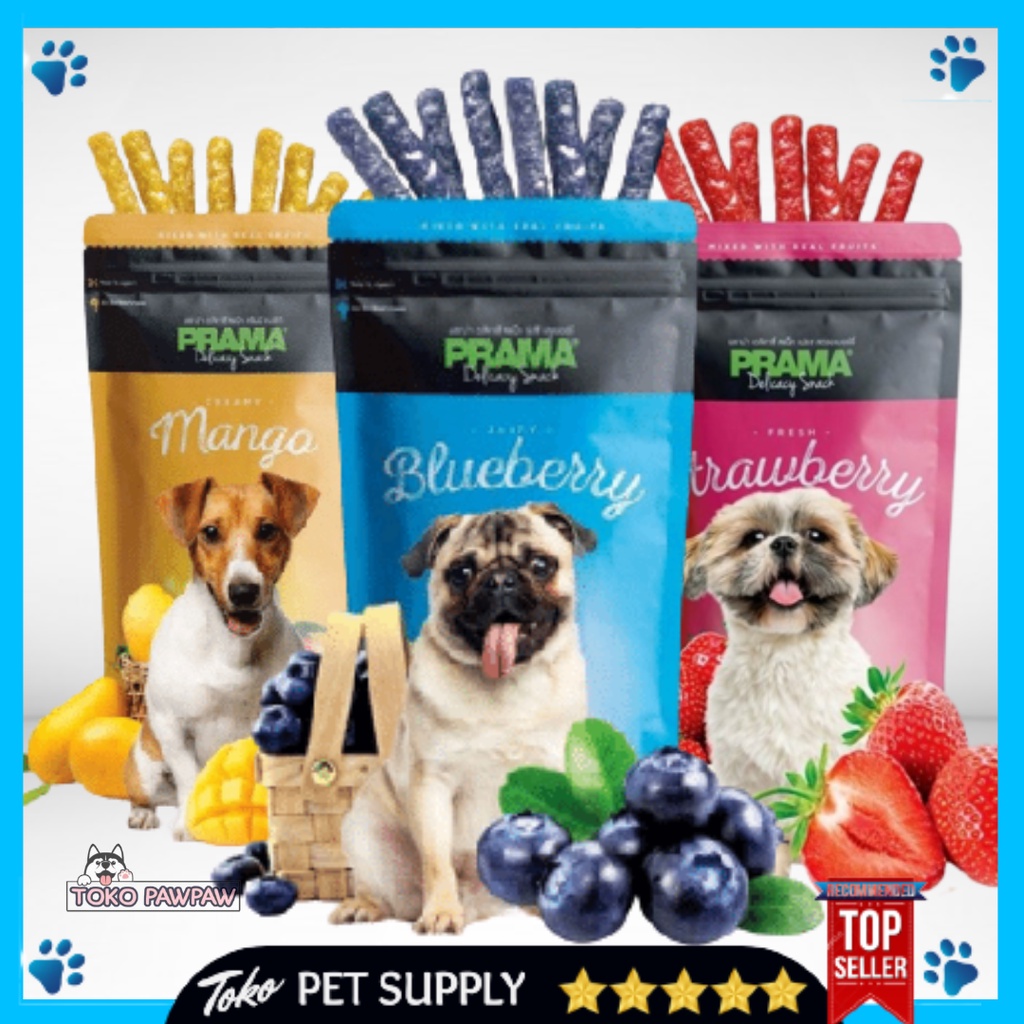 Jual TREAT ANJING PRAMA 70G SNACK ANJING Camilan Cemilan Anjing Dog ...