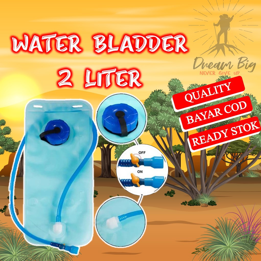 Jual Water Bladder 2L Kantong Air Sepeda Hiking Perlengkapan Mendaki ...