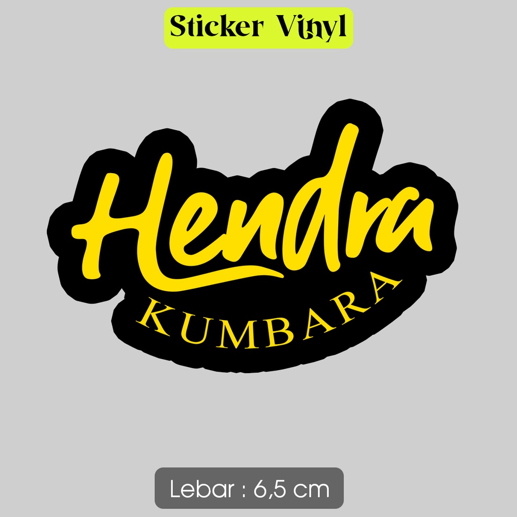Jual Stiker Hendra Kumbara Sticker Vinyl Musik Jawa Satuan Bahan Anti ...
