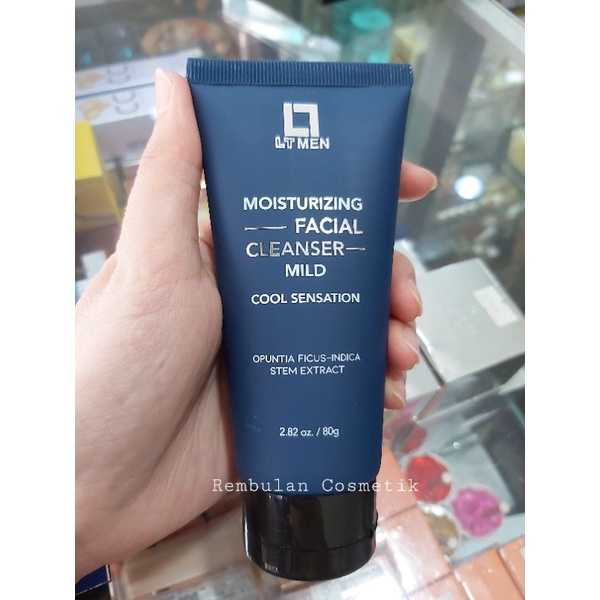 Jual LT MEN MOISTURIZING FACIAL CLEANSER MILD COOL SENSATION 80 GR ...
