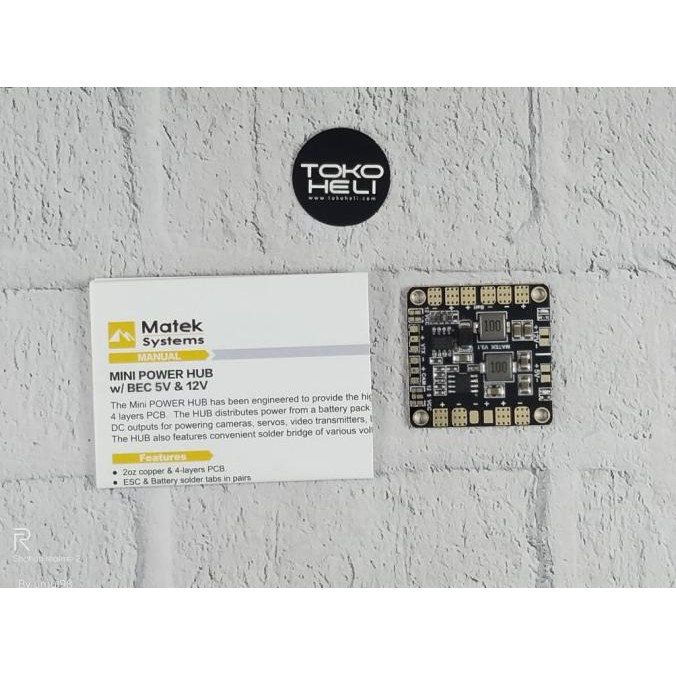 Jual GROSIR OPEN Matek Mini Power Hub Distribution Board with BEC 5V ...