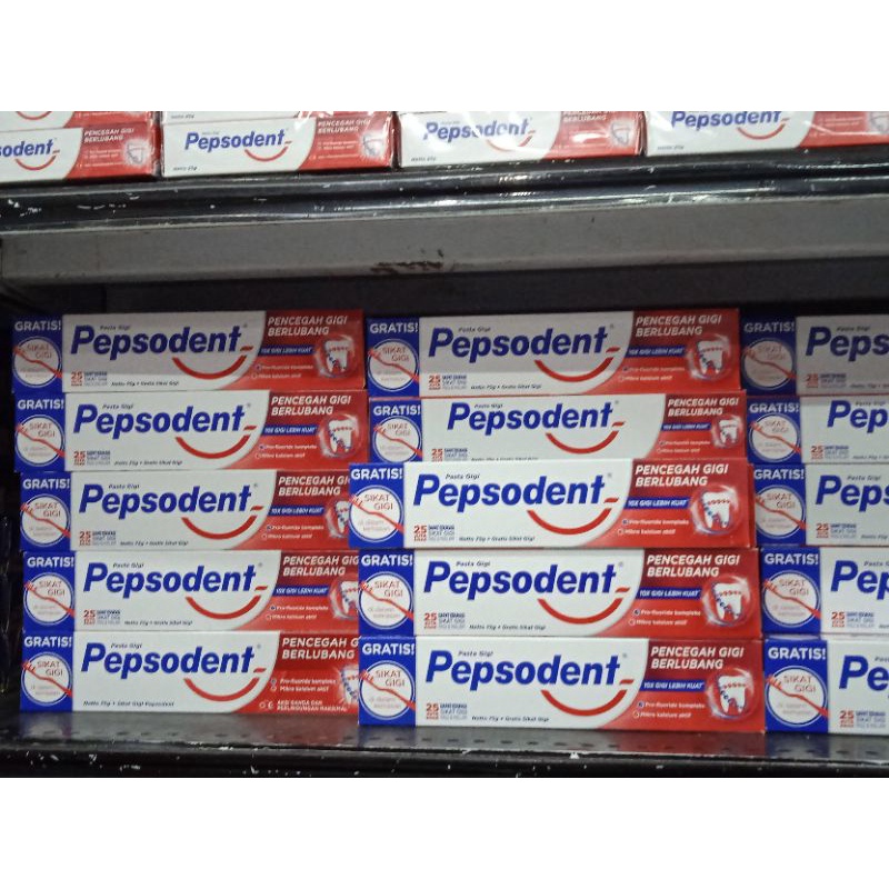 Jual PEPSODENT 75 GR PLUS SIKAT GIGI | Shopee Indonesia