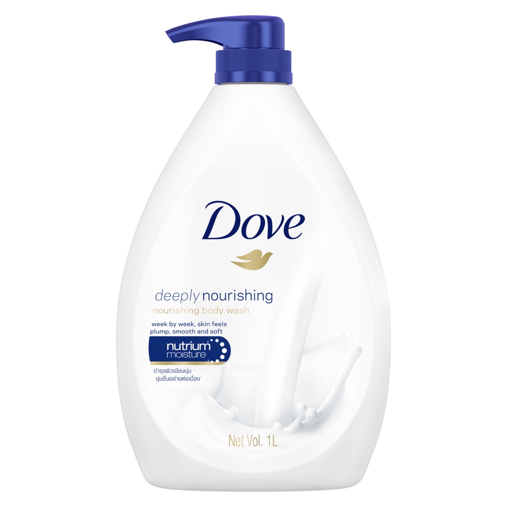 Jual Dove Deeply Nourish Pump 1000ml + Refill 800ml | Shopee Indonesia