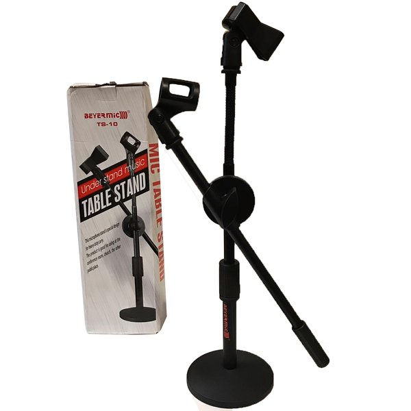Jual Stand Mic Meja Beyermic TS 10 / TS-10 / TS10 Tiang Mikrofon ...