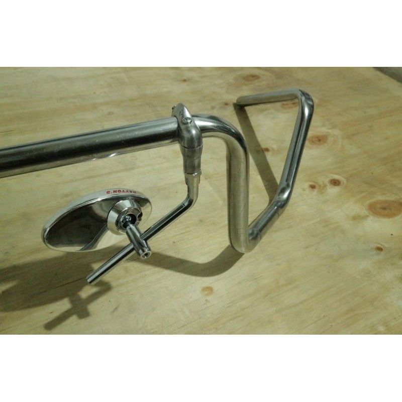 Jual spion oval dudukan spion chopper bobber | Shopee Indonesia