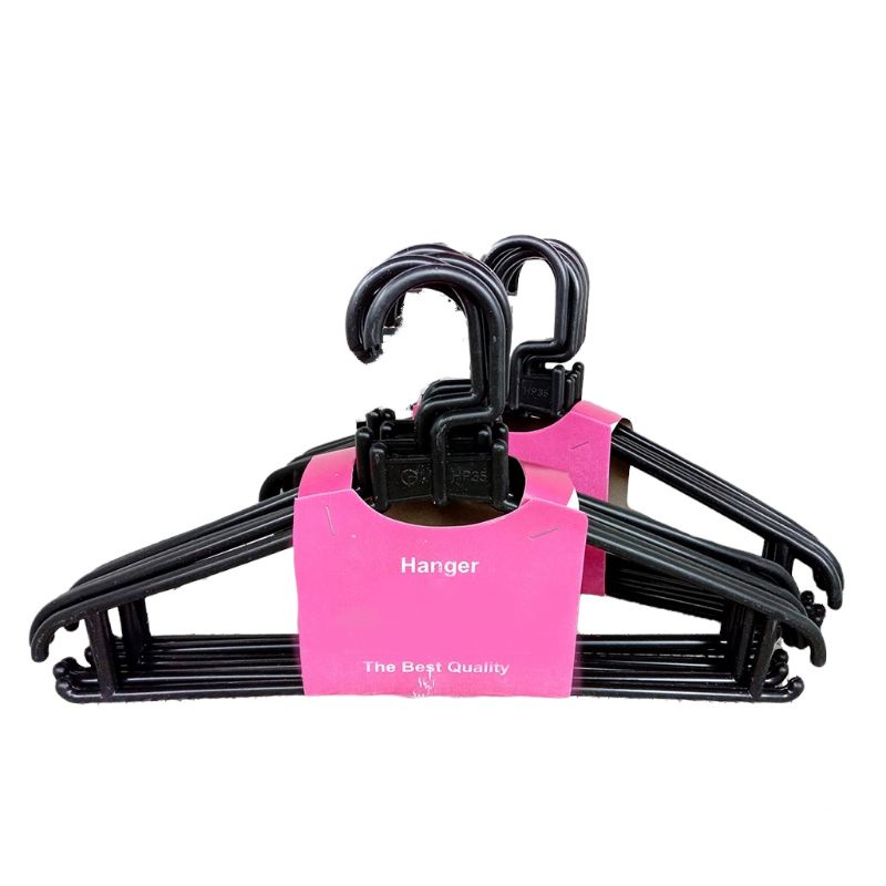 Jual Hanger Dewasa Hitam Murah Isi 12 pcs Selusin | Shopee Indonesia