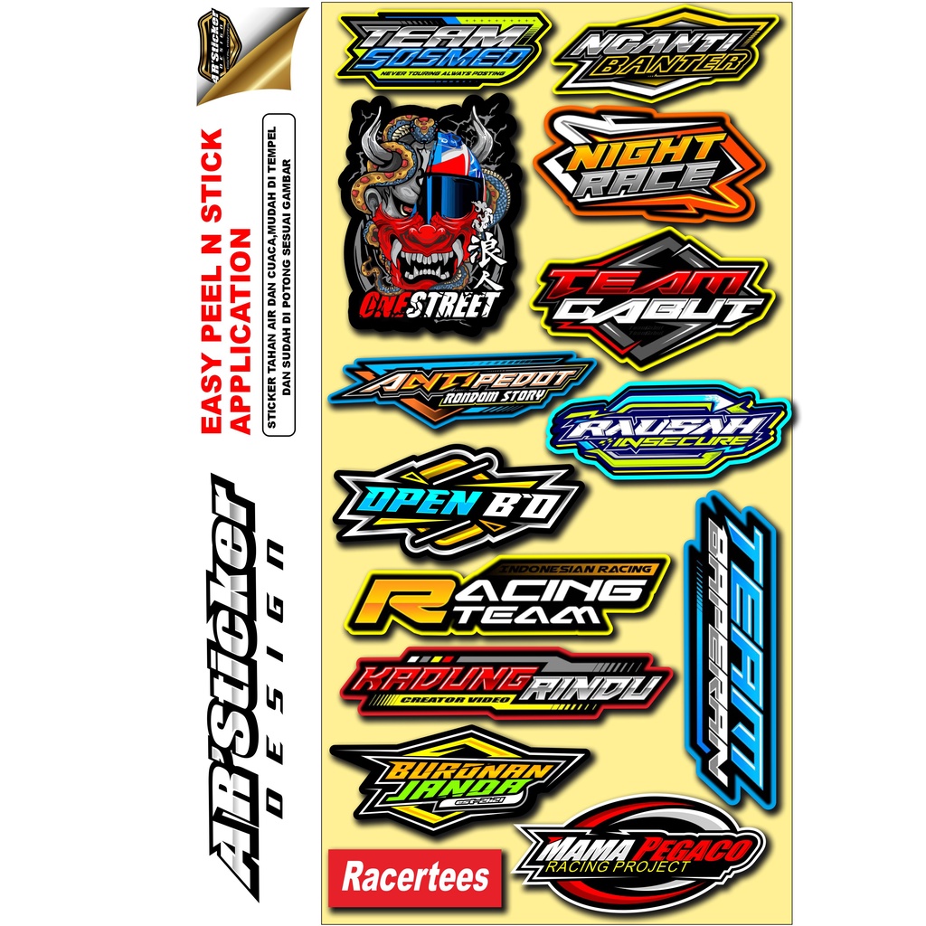 Jual AR STIKER SUNMORI - Sticker Pack 1Set Isi Banyak Setiker Sunmori ...