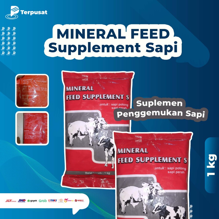 Jual Mineral Feed 1kg Campuran Pakan Sapi Makanan Sapi Potong sapi ...