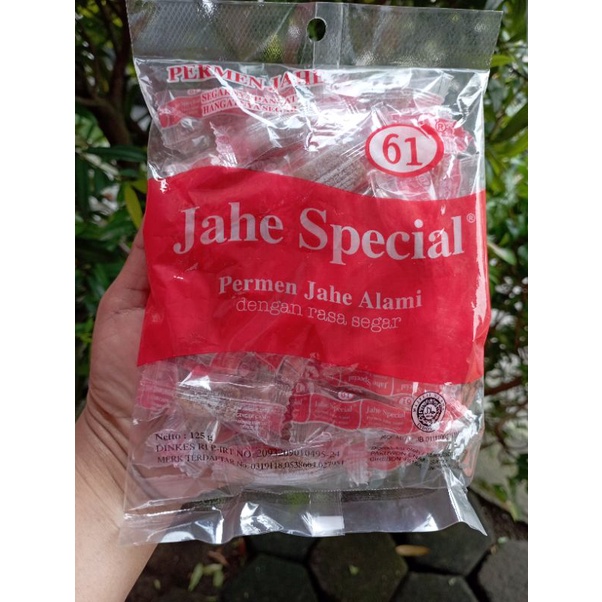 Jual Permen Jahe Asli gula jahe Jadul 125 gr special alami dengan rasa ...
