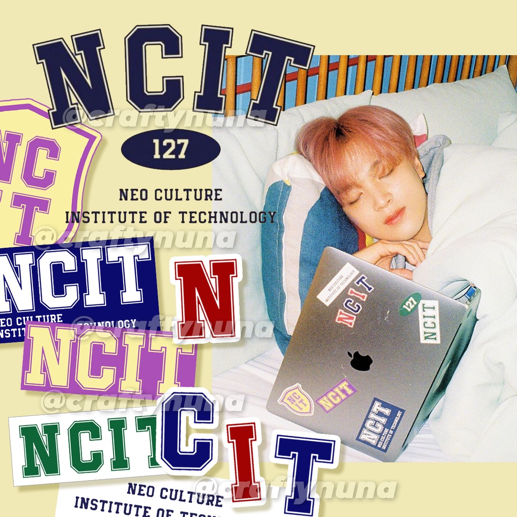 Jual (NC-021) NCT 127 NCIT FANMADE STICKER SET Haechan stiker laptop case hp deco kpop dream ...
