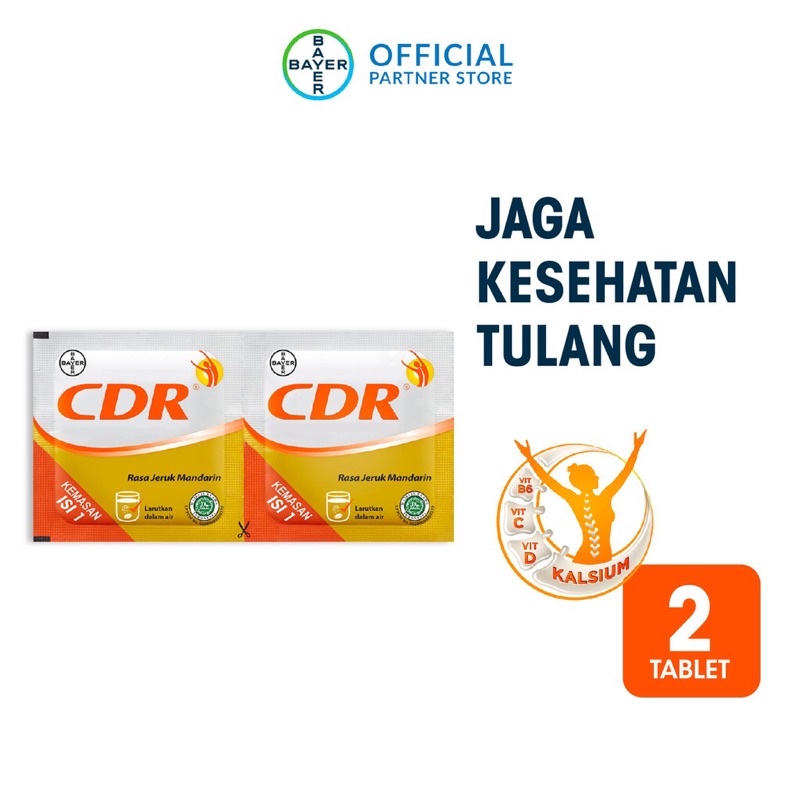 Jual CDR Effervescent Vitamin Daya Tahan Tubuh dan Suplemen Kalsium sachet | Shopee Indonesia