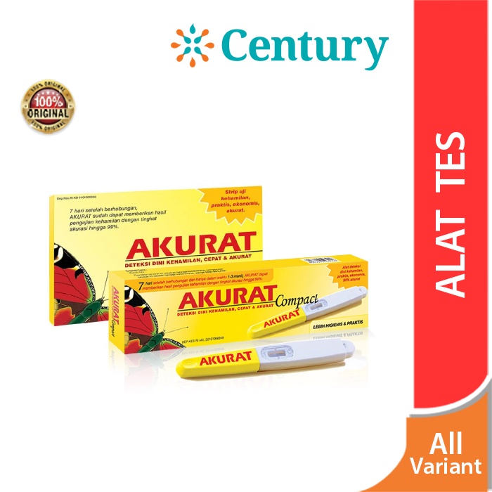 Jual Akurat Alat uji Kehamilan Praktis / Test Strip & Compact / Tes ...