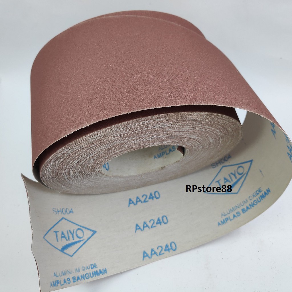Jual AMPLAS TAIYO KAIN 240 -AMPLAS METERAN 240 - AMPLAS ROLL TEMBOK ...
