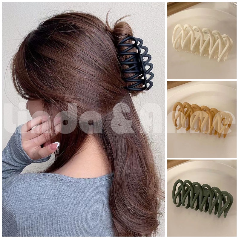 Jual Jepit Rambut Hiu - Jepit Besar Retro Liar | Aksesoris Penangkap ...