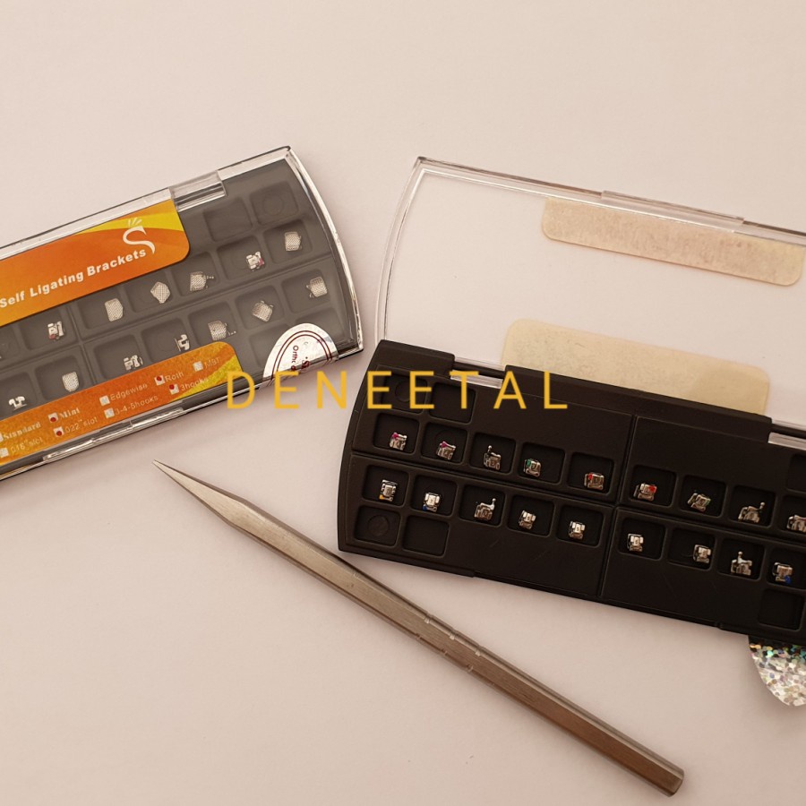 Jual SELFLIGATING METAL BRACKET DAMON SYSTEM SKY ORTHO BEHEL / SELF ...