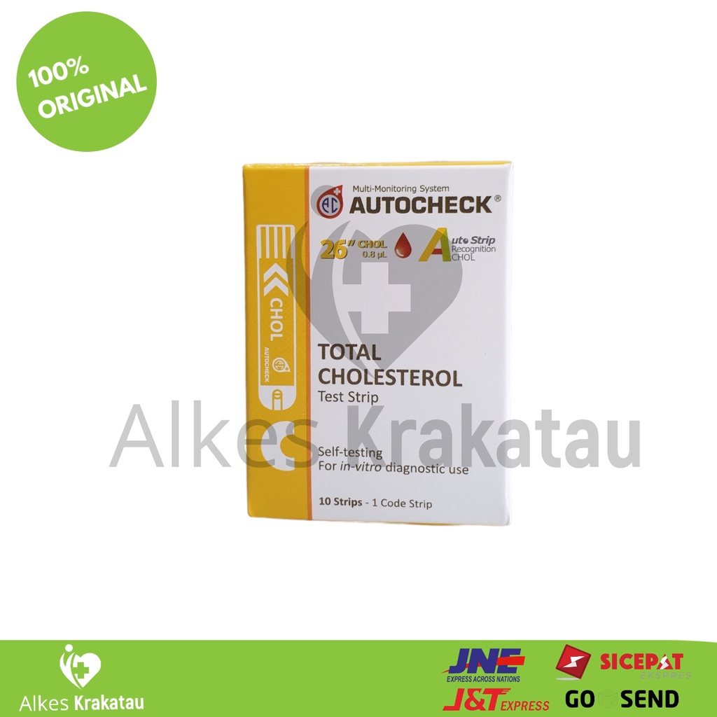 Jual Strip Autocheck Cholestrol / Stik Kolestrol Autocheck | Shopee ...