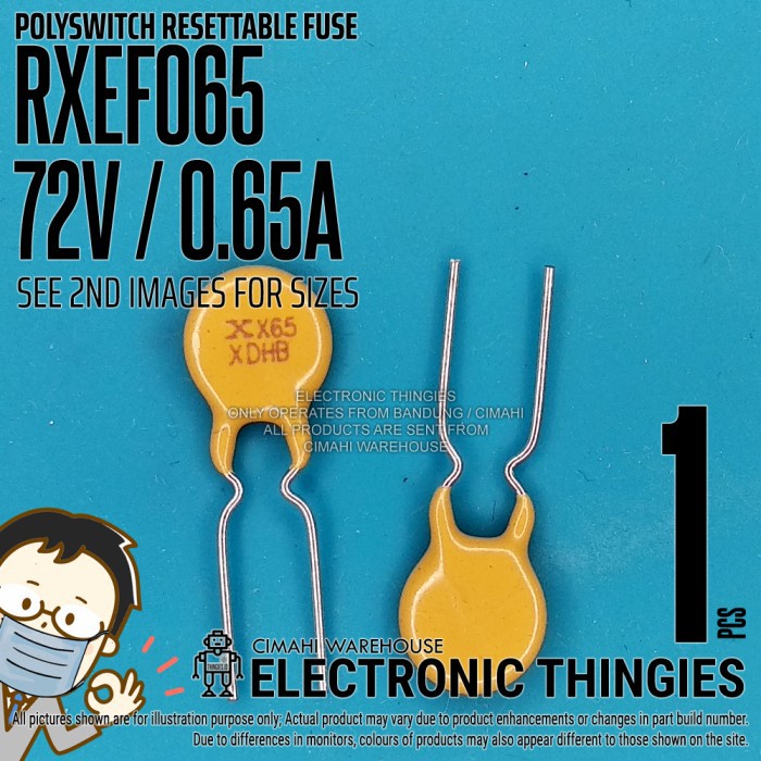 Jual RXEF065 72V 0.65A POLYSWITCH POLYFUSE PPTC PTC FUSE | Shopee Indonesia