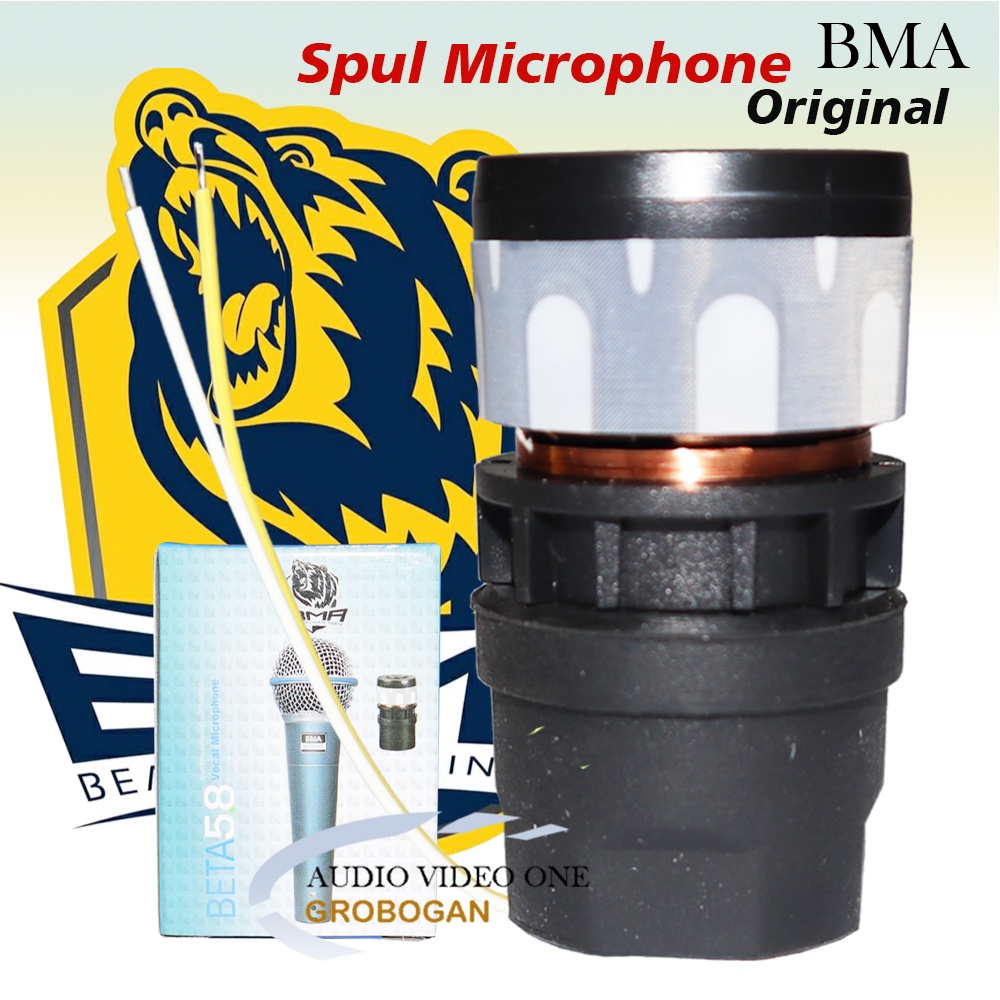 Jual Spul Mic BMA Beta 58 Sepul Mik Microphone Original Spull Part Mik Asli | Shopee Indonesia