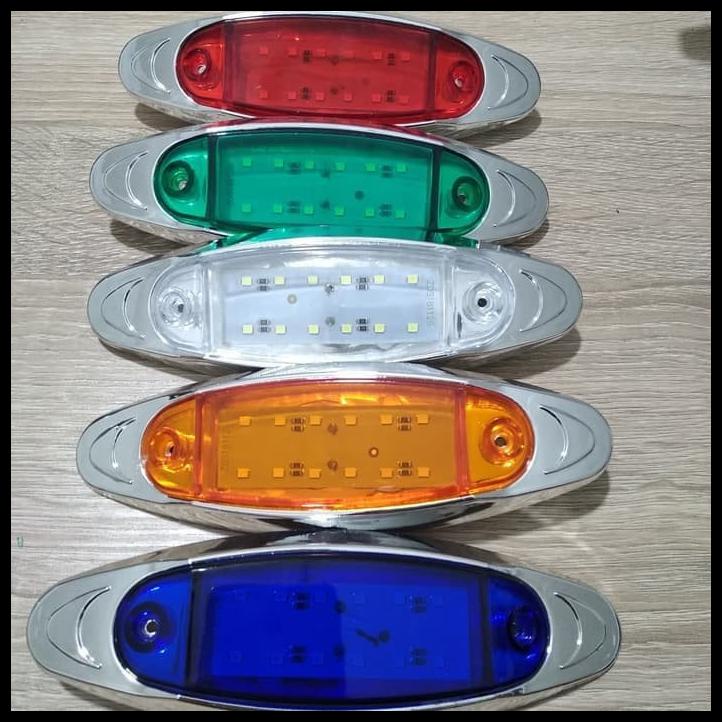 Jual Lampu Led Untuk Mobil Truk, Bus 24V Type Dny 350 - Kuning | Shopee ...