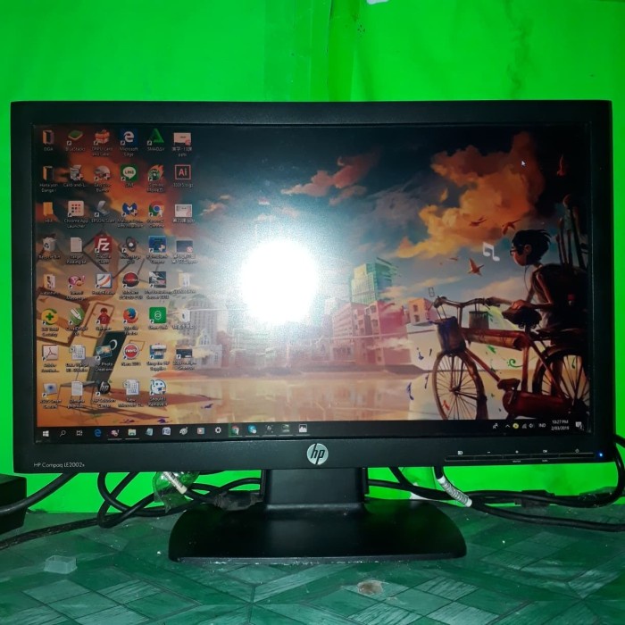 Jual LED Monitor Komputer HP 20inch wide LE2002X | Shopee Indonesia