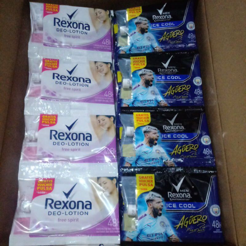 Jual Rexona Saset Cowok Dan Cewek 1 renteng isi 12 | Shopee Indonesia