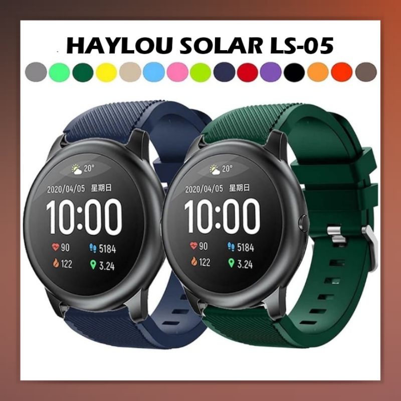 Jual TALI JAM TANGAN STRAP HAYLOU SOLAR LS05 LS 05 - LINE SPORTY RUBBER ...