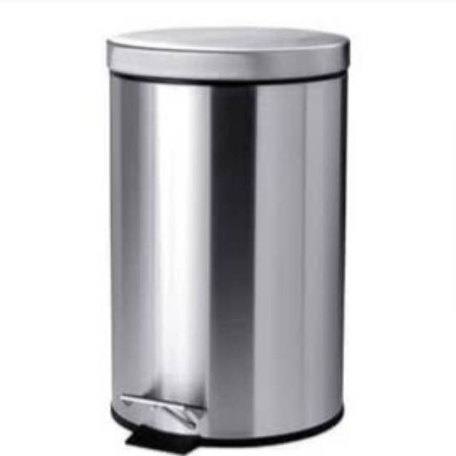 Jual Maspion Tempat Sampah Injak 12 Liter Dust Bin Pedal Stainless Tong Sampah | Shopee Indonesia