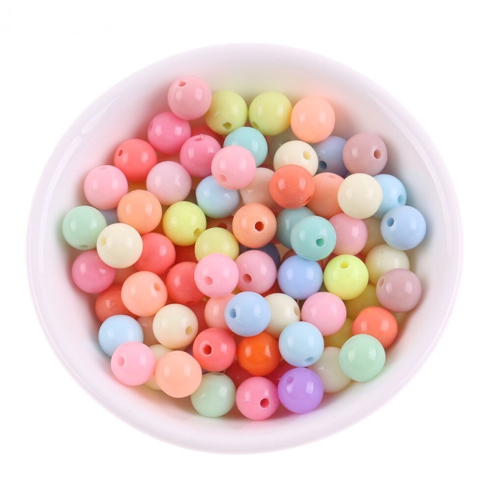Jual MANIK-MANIK AKRILIK BULAT PASTEL 6MM | Shopee Indonesia