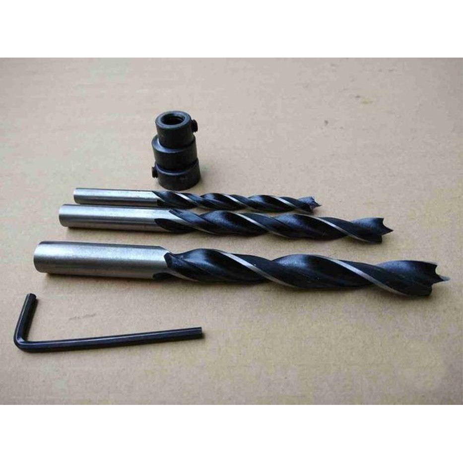 Jual Berkualitas Mata bor set 3pcs 6mm 8mm 10mm stopper Kunci L untuk ...