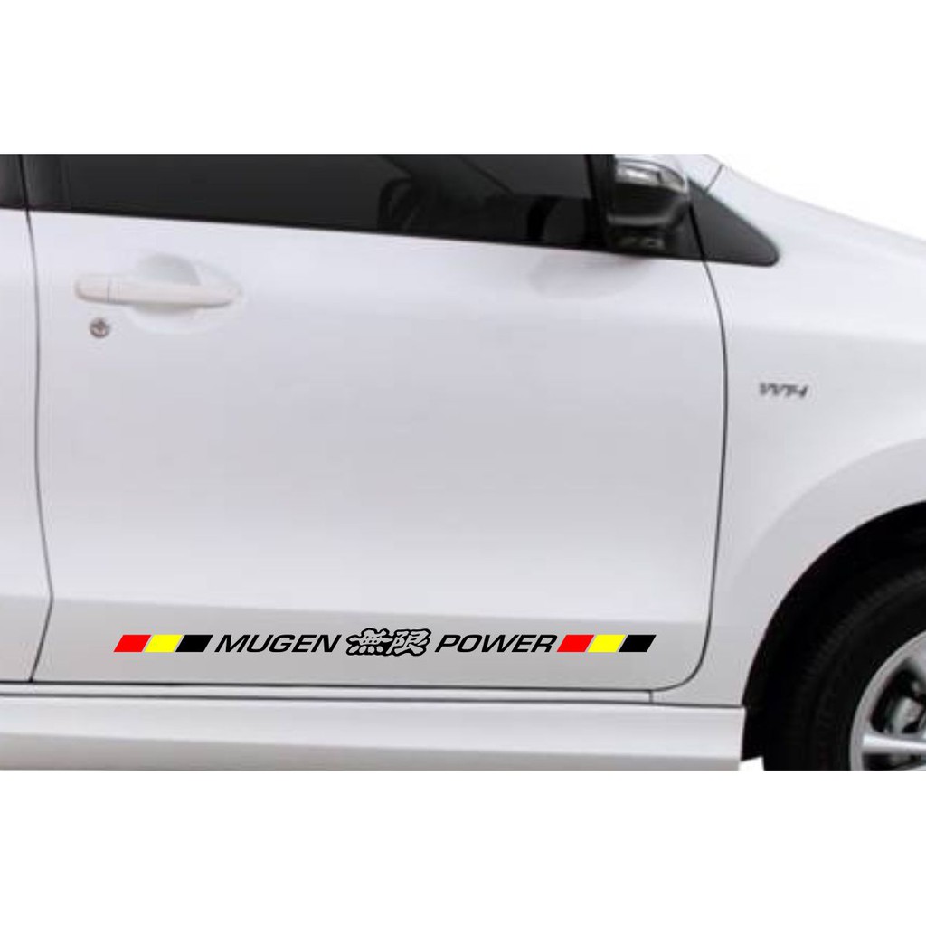Jual Stiker Mobil Cutting Sticker Body & Kaca Stiping Mobil - Mugen ...