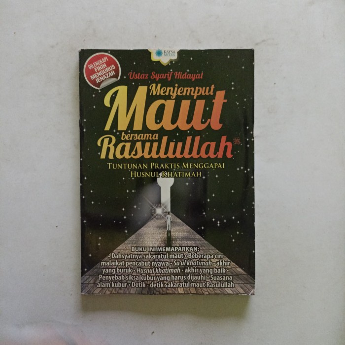 Jual Menjemput Maut Bersama Rasulullah Syarif Hidayat | Shopee Indonesia