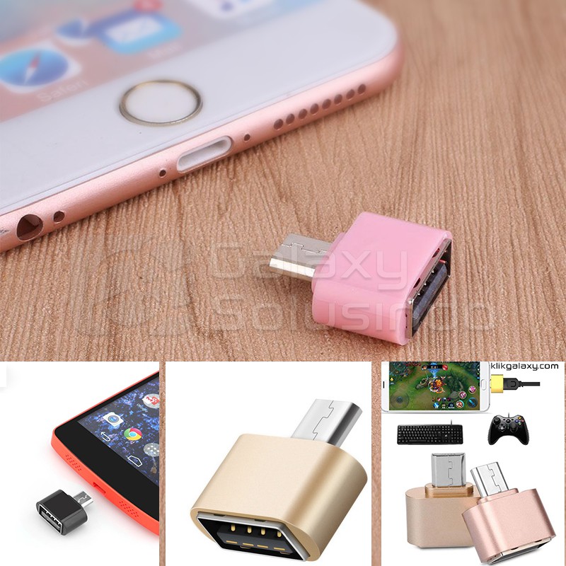 Jual Micro USB OTG Mini Adapter | Shopee Indonesia