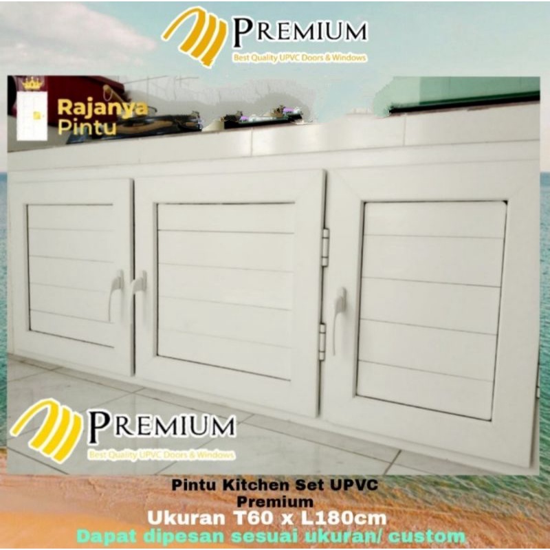 Jual Pintu Kitchen Set UPVC Premium | Shopee Indonesia