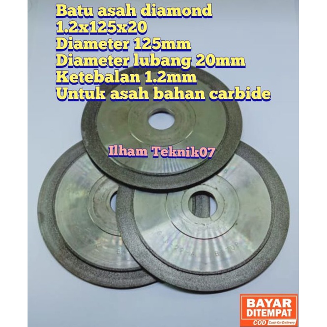Jual Batu Gerinda Grinda Gurinda Diamond Batu Asah Carbide Endmill ...
