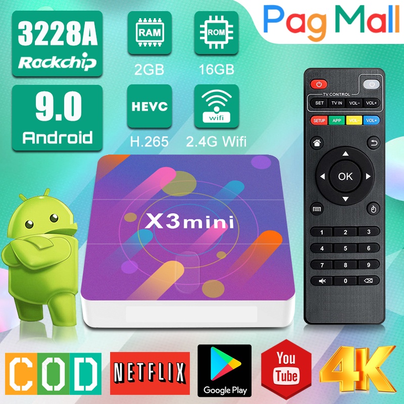 Jual Android Tv Box Ram 1GB Rom 8GB Smart Tv Box RK3228A STB 4K Tv box ...
