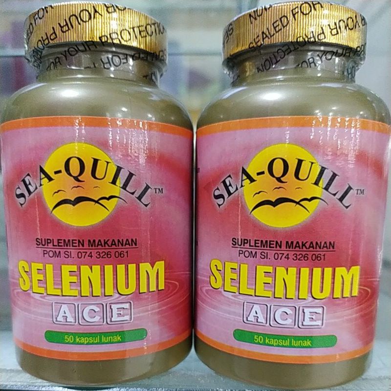 Jual SEA-QUILL SELENIUM ACE ISI 50 SOFTGEL | Shopee Indonesia