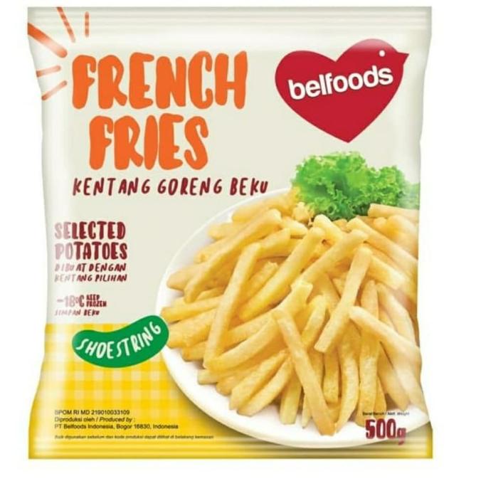 Jual Belfoods Kentang Goreng Beku Shoestring Frozen French Fries ...
