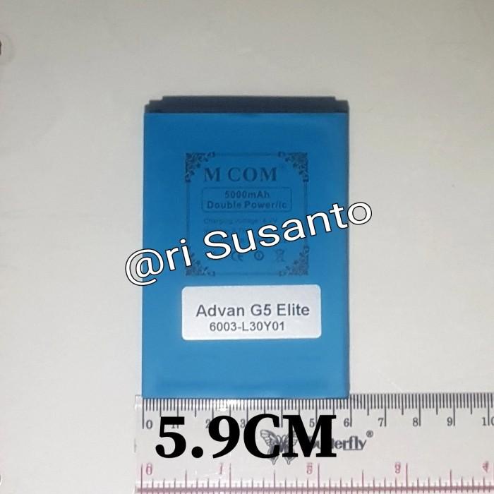 Jual Baterai MCOM for Advan G5 Elite Movie Hero 6003 L30Y01 Double Power | Shopee Indonesia