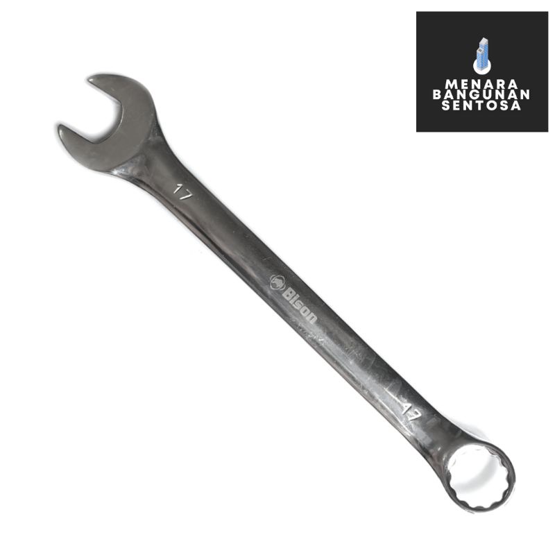 Jual Kunci Ring Pass Pas Bison 17 mm (17mm) / Combination Wrench | Shopee Indonesia