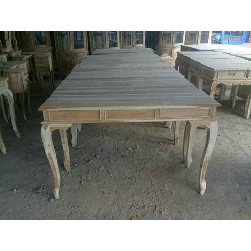 Jual Meja Konsul Jati 3 Laci Polos/Meja Akad/Meja Rias/ Meja Kayu ...