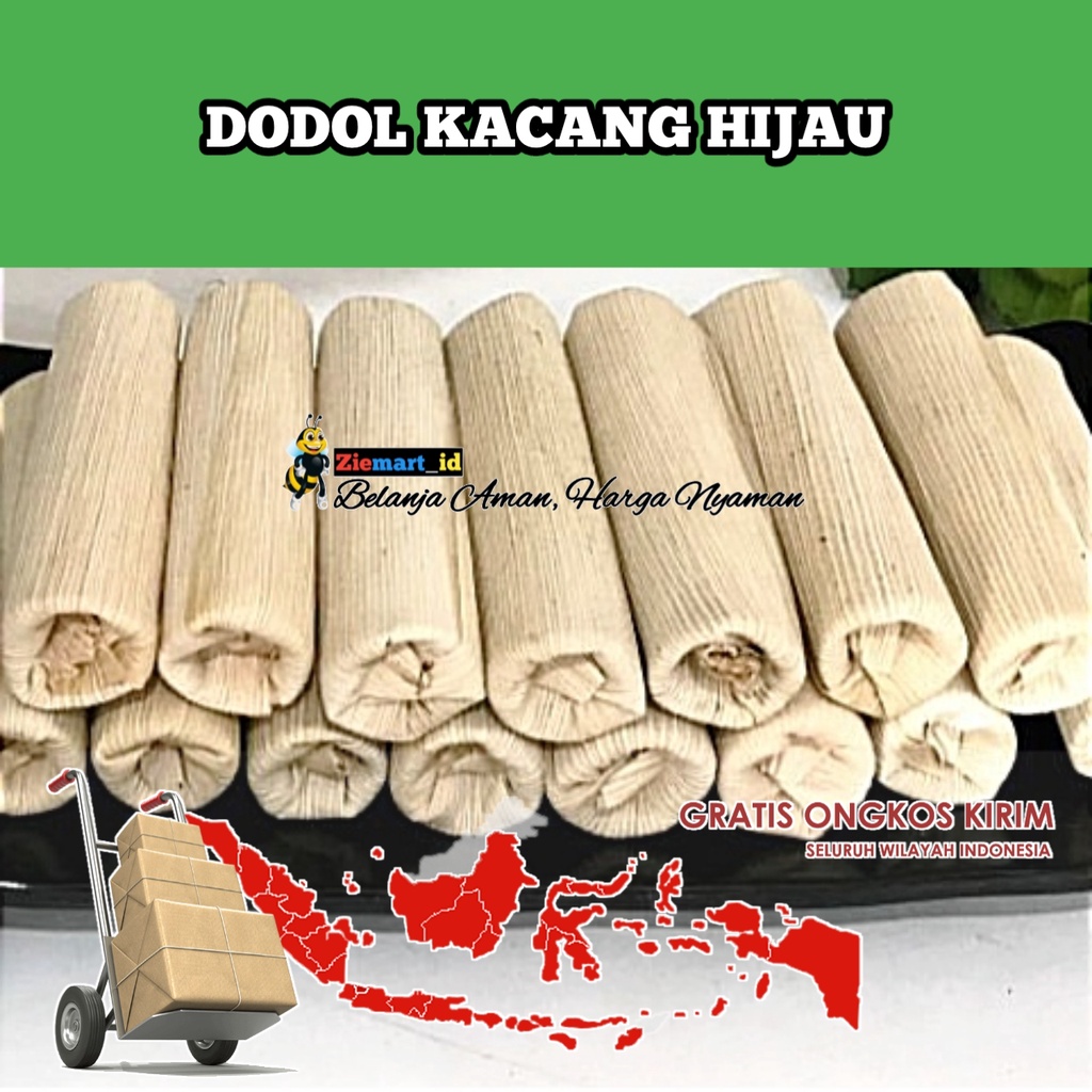 Jual Dodol Kacang Hijau Dodol Garut Dodol Kacang Ijo Dodol Cililin ...