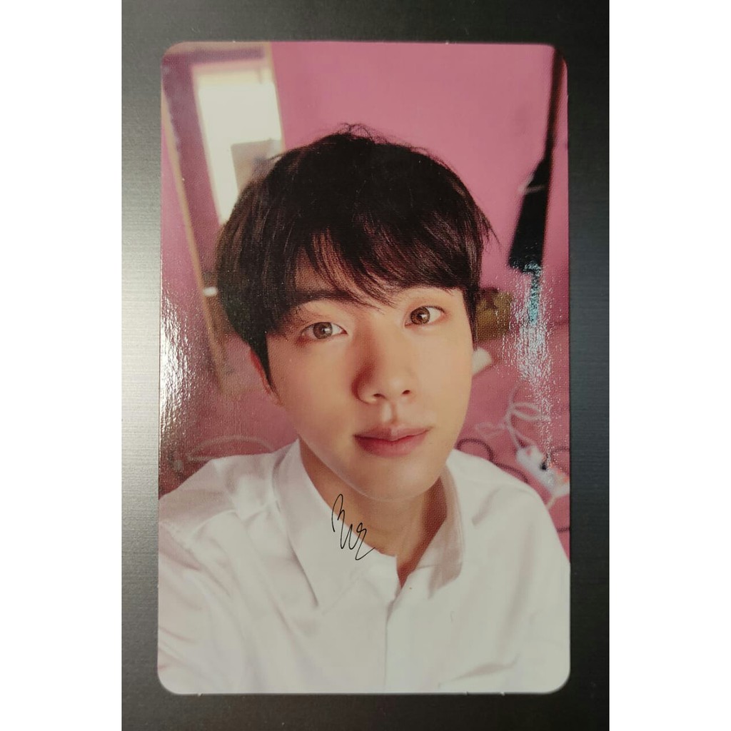 Jual BTS Official Photocard Jin (booked) | Shopee Indonesia