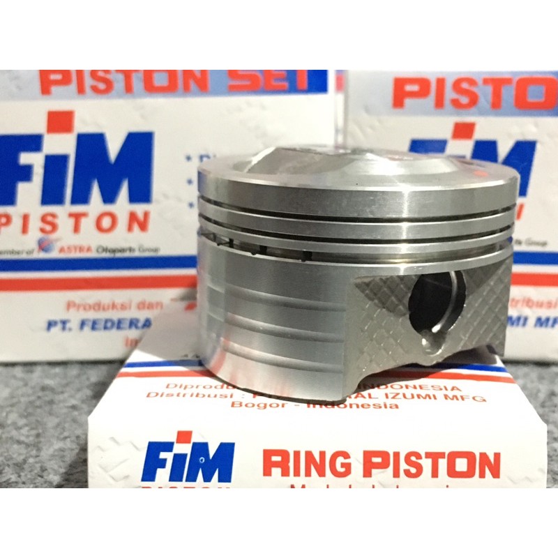 Jual Piston Kit FIM 53,5 54 55 57 58 58,5 pin 13 dome Jupiter Z bore-up ...