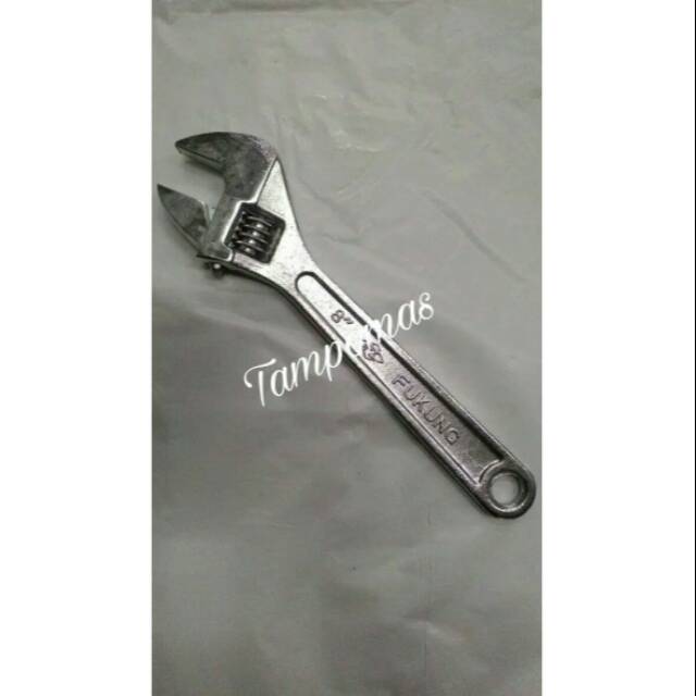 Jual Kunci Inggris 8" Adjustable Wrench | Shopee Indonesia