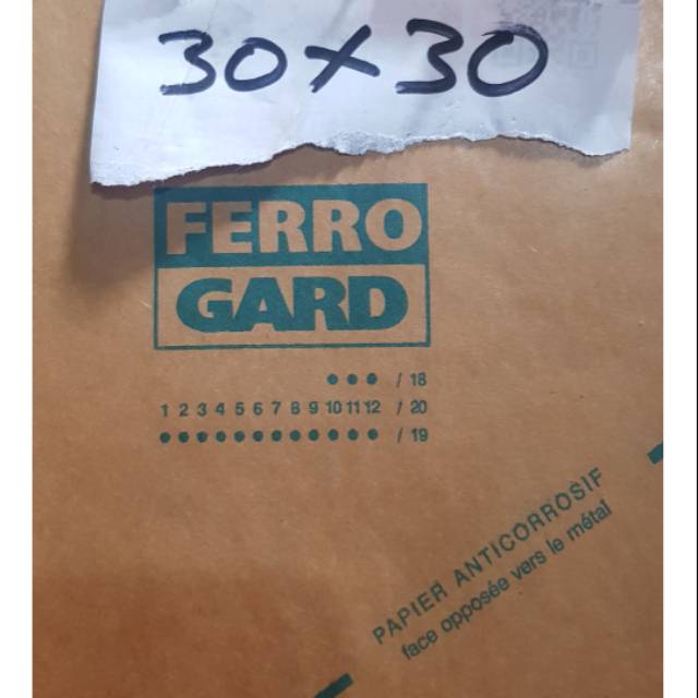 Jual Kertas Anti Korosi Anti Karat 30x30 - Tahan Lama dan Awet - Paper ...
