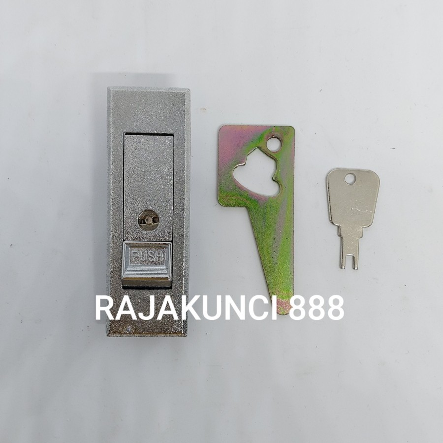 Jual Kunci panel push lock with key MS603-3 Kunci panel Box panel ...