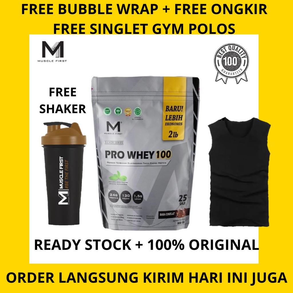 Jual M1 Musclefirst Pro Whey 100 2lbs Prowhey Muscle First Whey ...