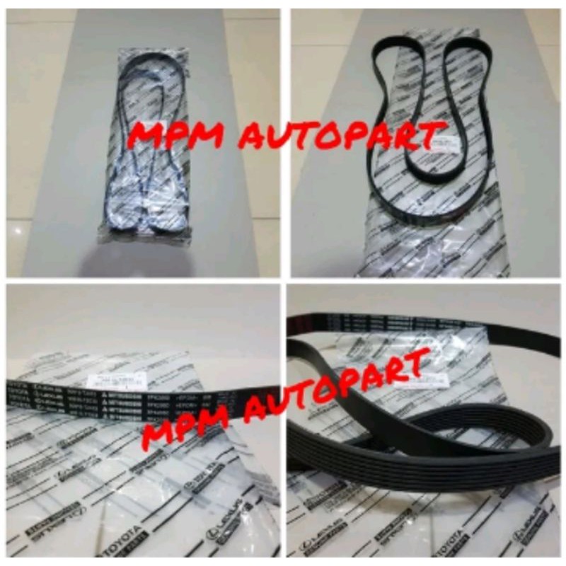 Jual tali kipas van fan belt innova inova new reborn diesel hilux revo fortuner vrz 7pk 2050 ...